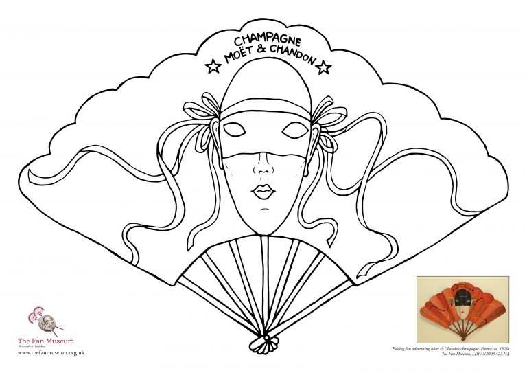 Colour a Fan! | The Fan Museum